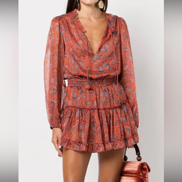 Misa Los Angeles | Dresses | Orange Misa Dress | Poshmark